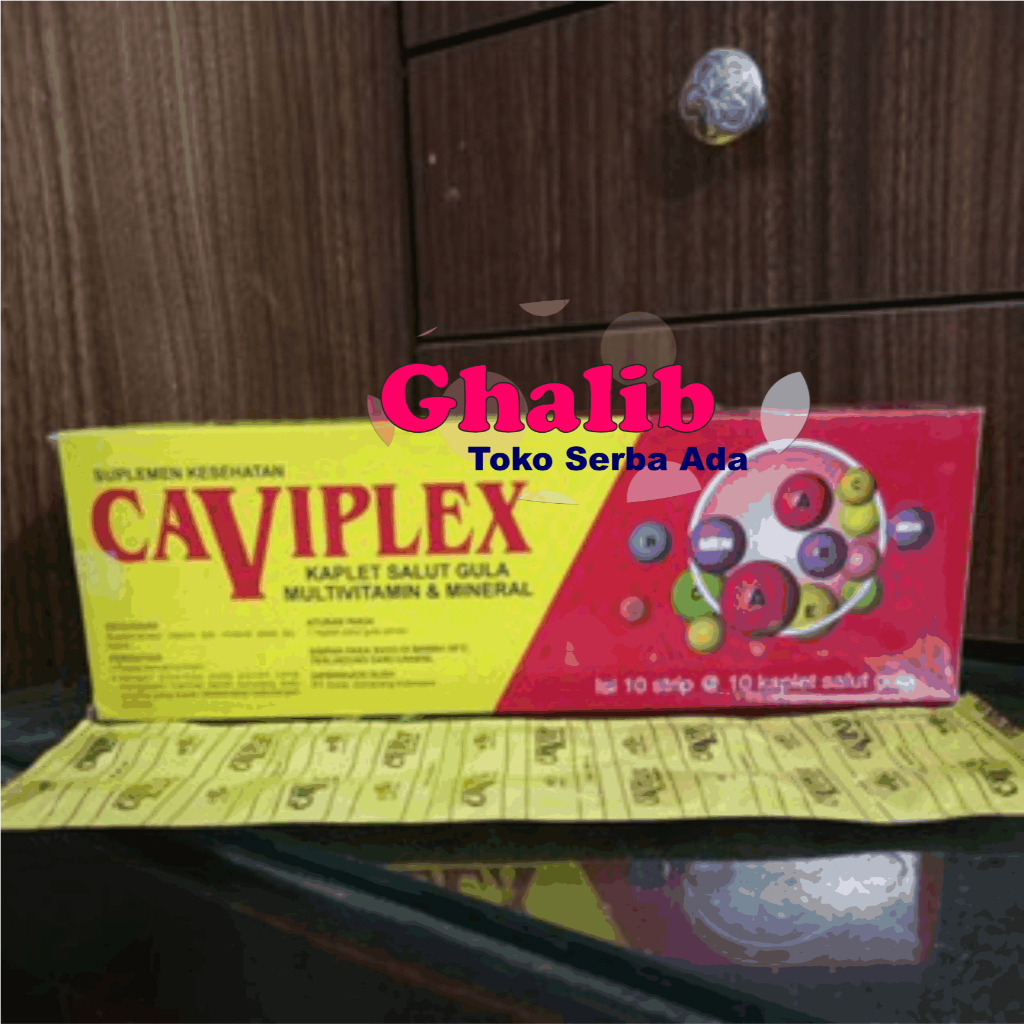 Jual Caviplex Multivitamin (1 Papan Isi 10 Kaplet) | Shopee Indonesia