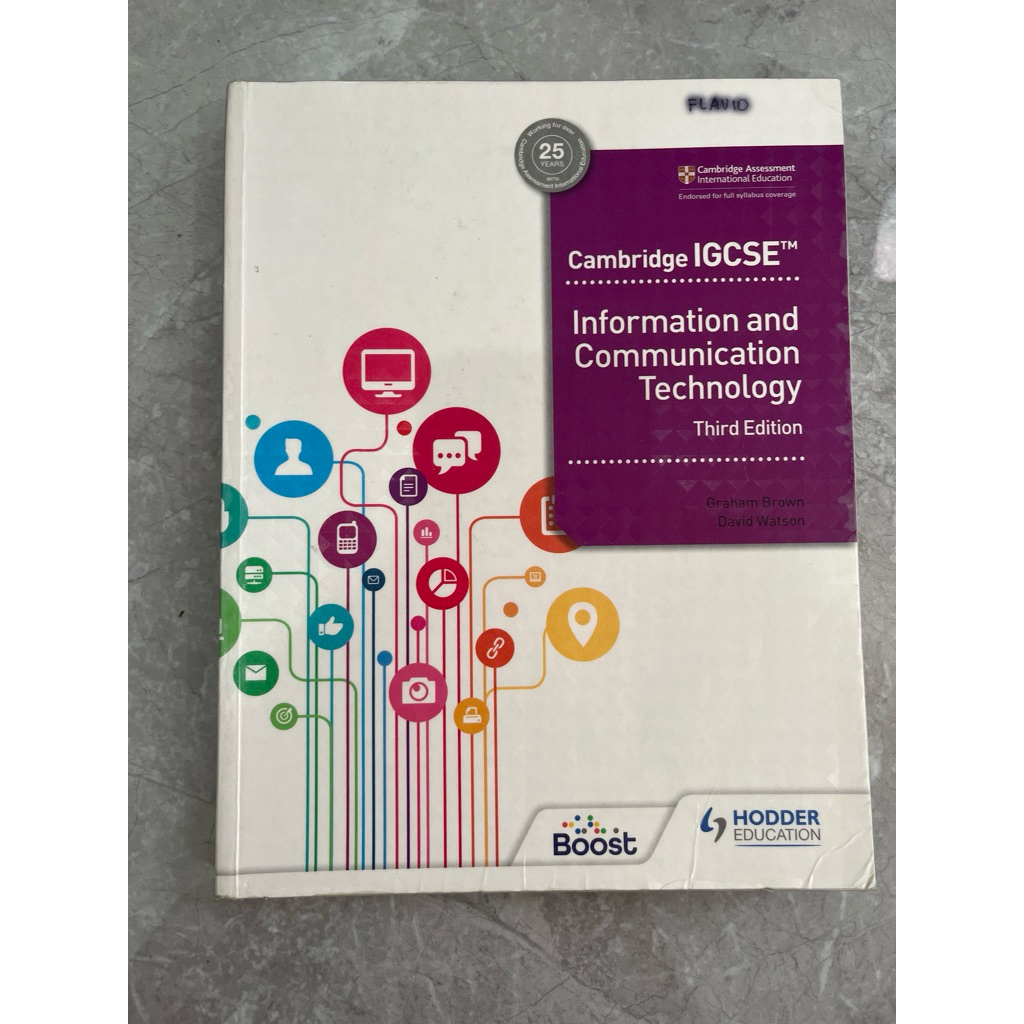 Jual cambridge ICGSE INFORMATION AND COMMUNICATION TECHNOLOGY | Shopee ...