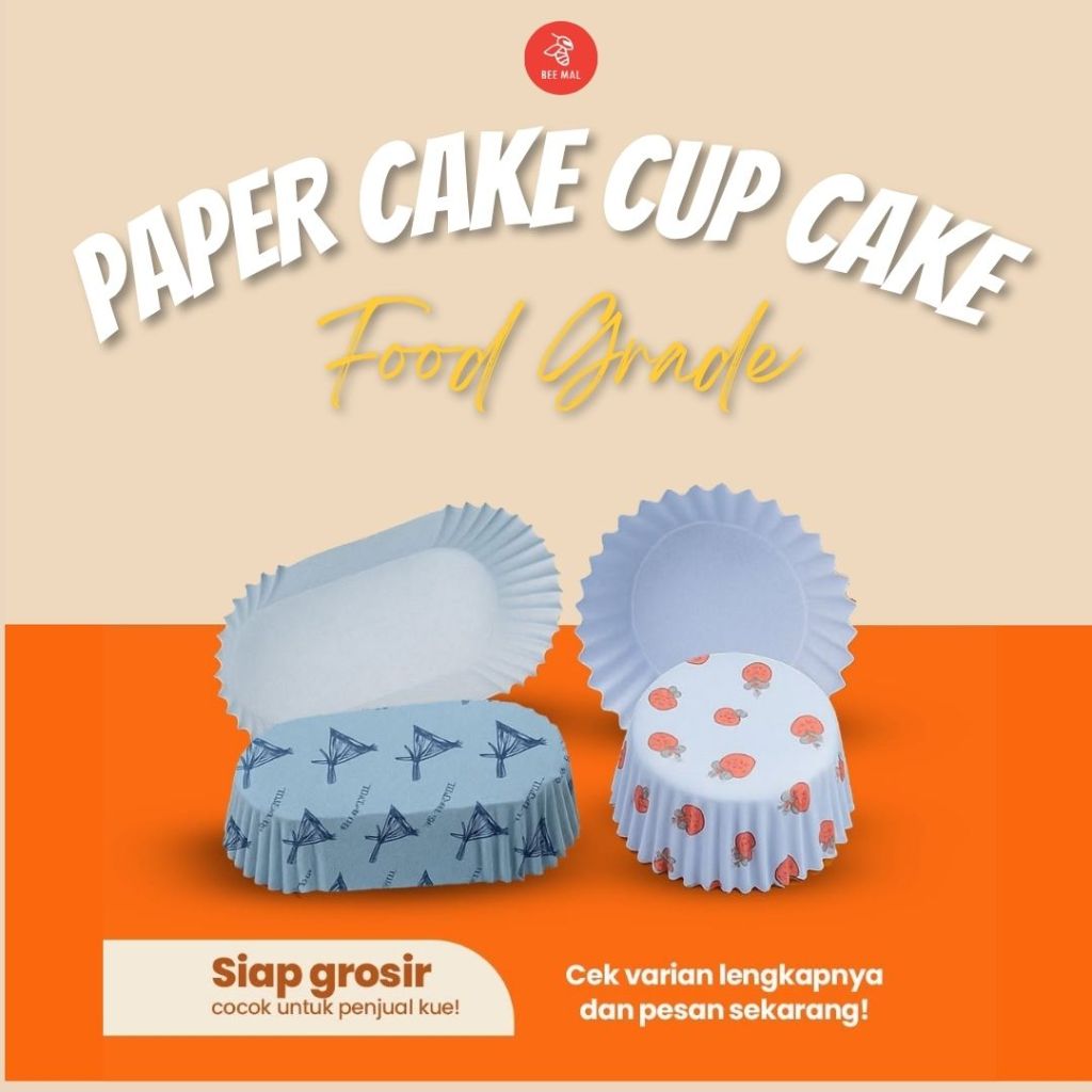 Jual Paper Cake Case Cup Roti / Kertas Alas Jajan Pasar / Kertas ...