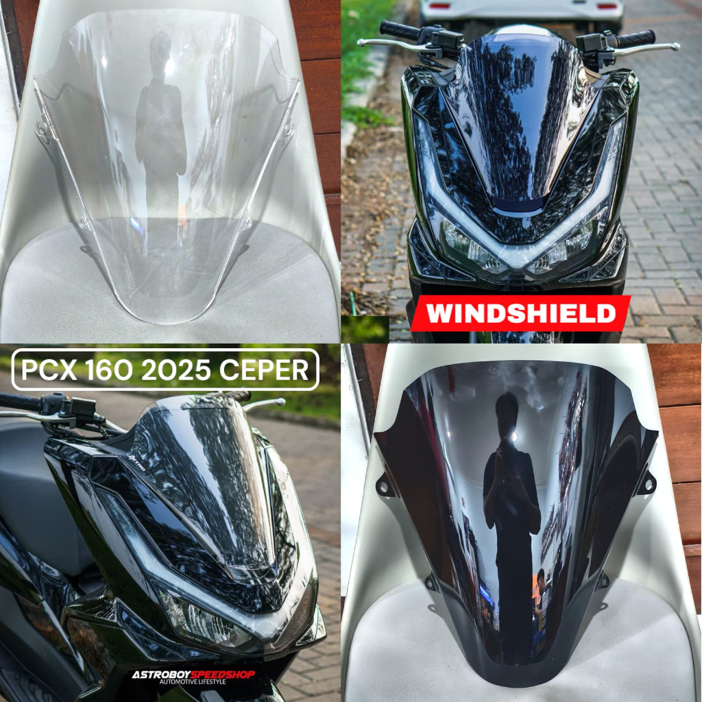 Jual VISOR PCX 160 2025 WINDSHIELD PCX 160 2025 VISOR PCX 160 ROADSYNC ...