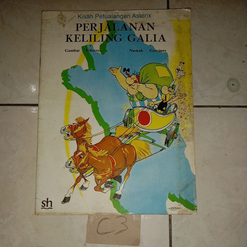 Jual BUKU PERGI SABTU ALANGAN ASTERIX, PERJALANAN KELILING GALIA ...