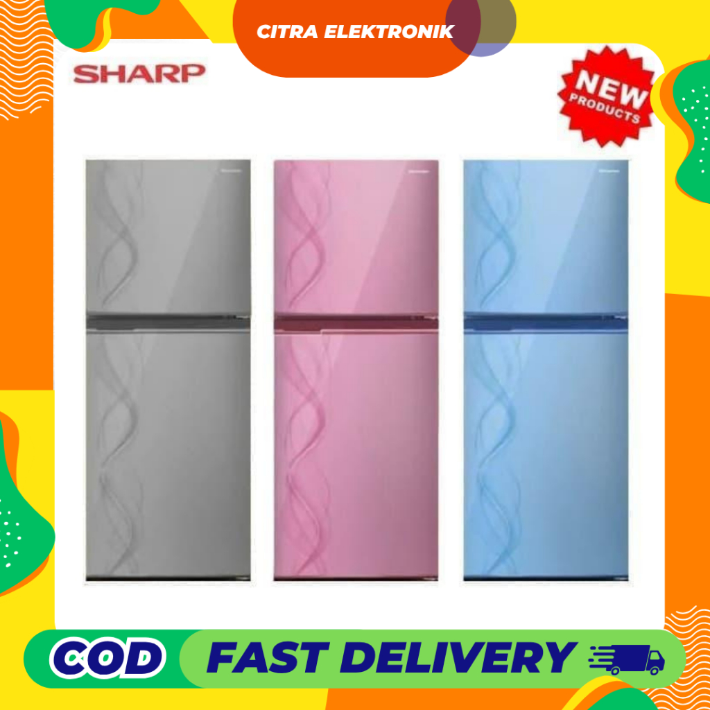 Jual Sharp Kulkas SJX 197 ND/ SJX 197 MG/ SJX 237 ND/ Kapasitas 170 ...