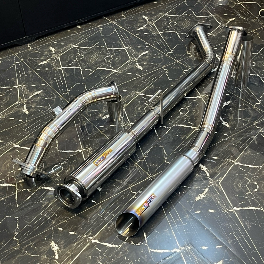 Jual Fullsystem exhaust side exit 1GD 2GD Fortuner, Innova & Hilux ...