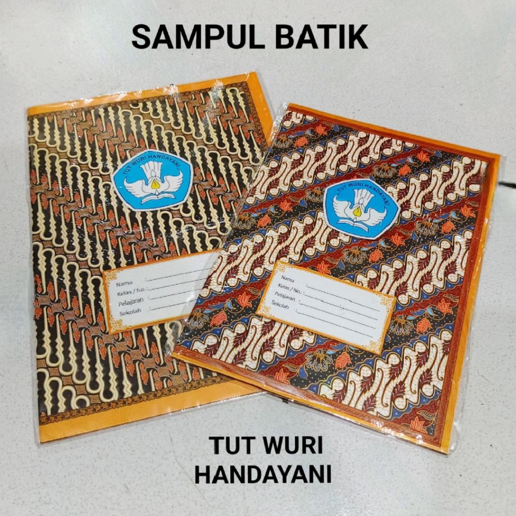 Jual 1 Pak Sampul Buku Tulis Batik Isi 20 Lembar COIN ( TUT WURI ...