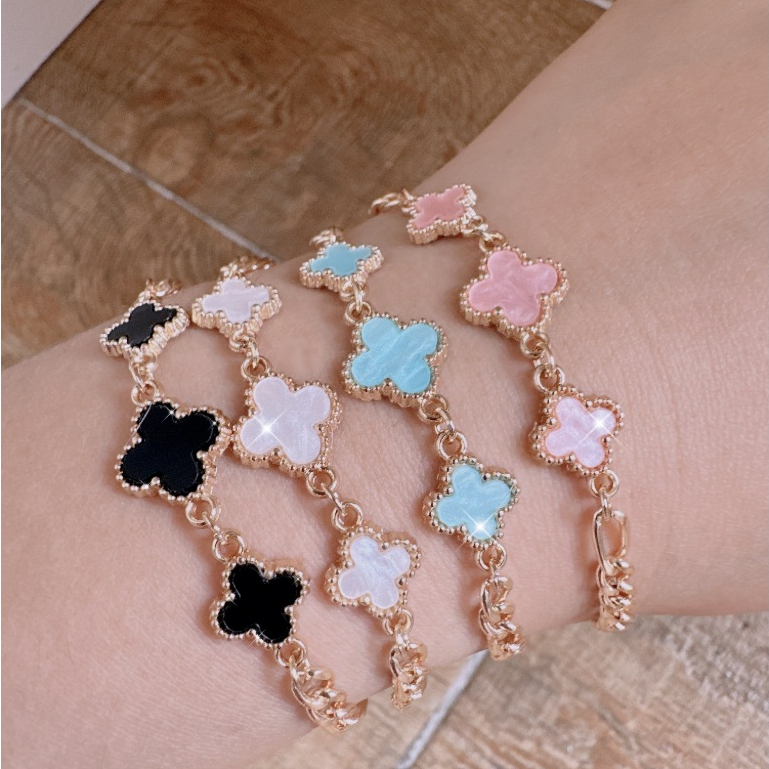 Jual Gelang Semanggi Gelang Wanita Gelang Titanium Anti Karat Anti ...