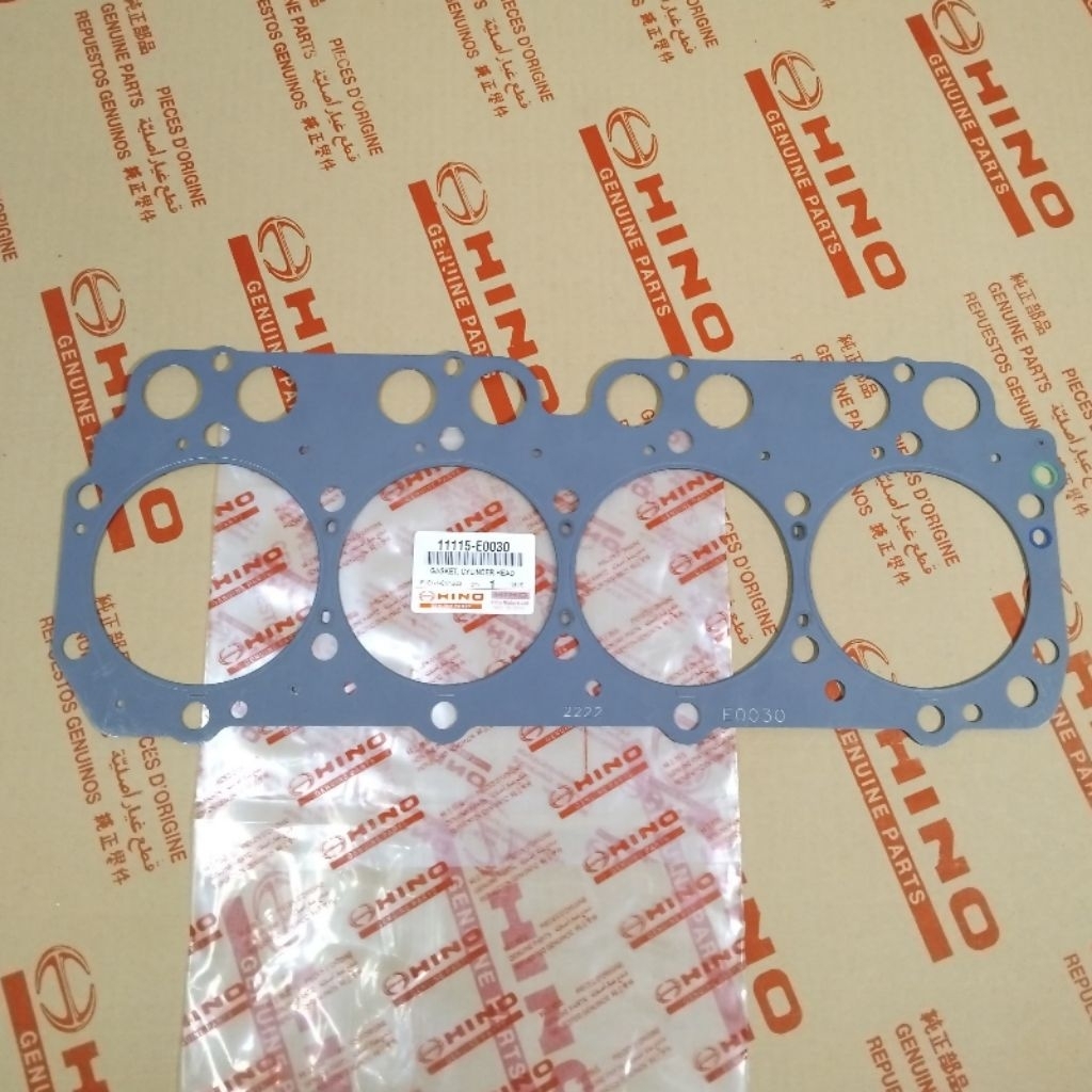 Jual Packing Only Plat Hino Dutro HT130 Gasket Cylinder Head Paking Only Kop Kepala Silinder ...