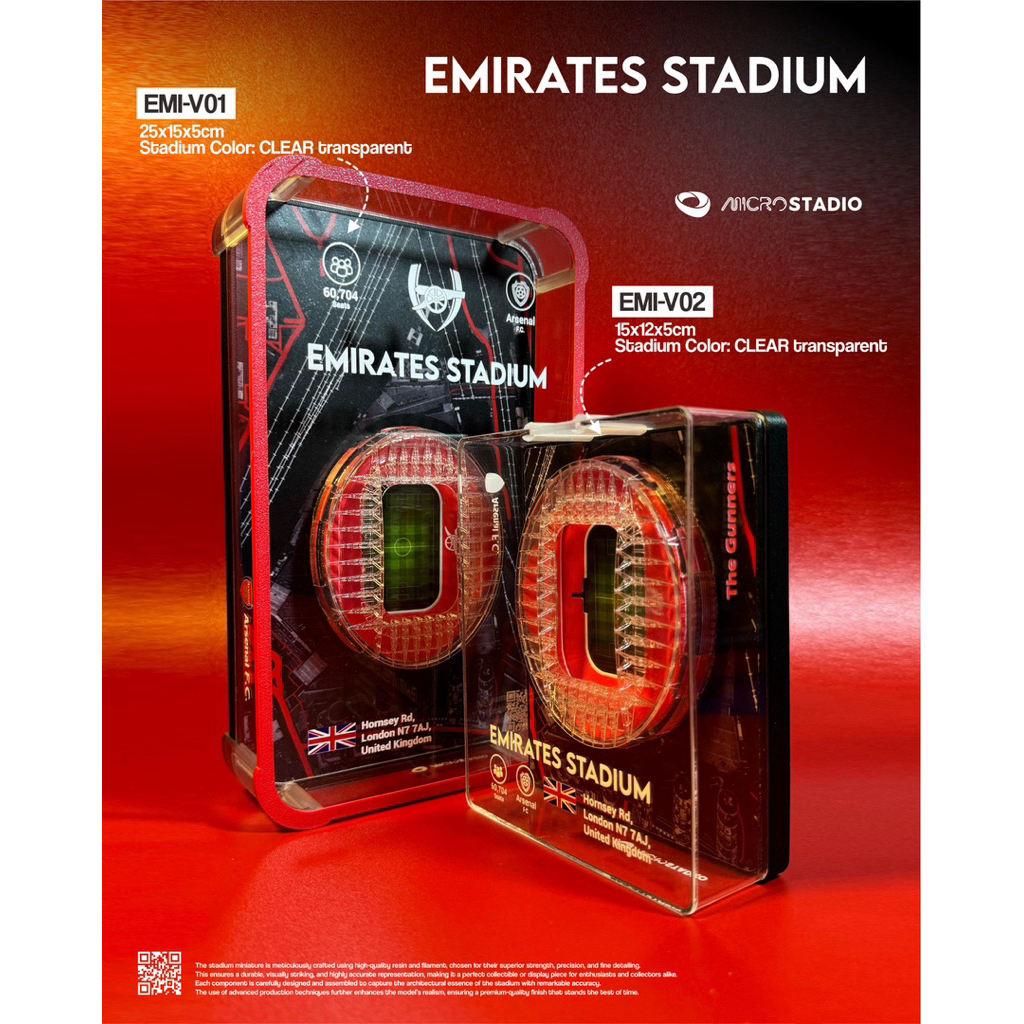 Jual Emirates Stadion Miniatur - Miniature Stadium by MicroStadio ...
