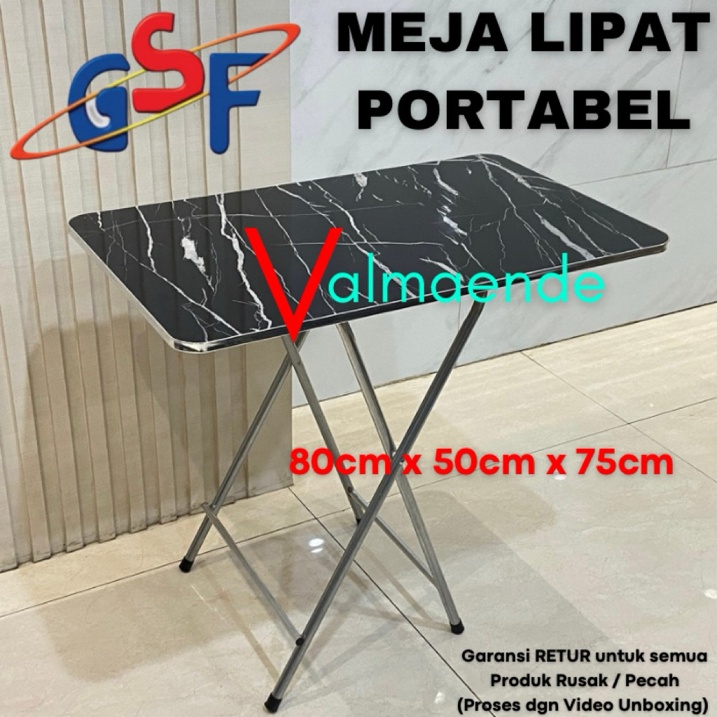 Jual MEJA LAPTOP Portable Serbaguna Meja Kantor Meja Belajar GSF 1060 Meja Lipat GSF 1087 1187 ...