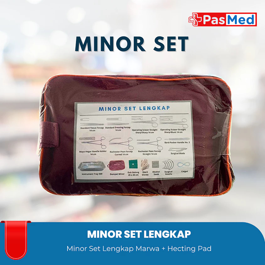 Jual PASMED | MARWA - Minor set Alat Bedah Ekonomis | Shopee Indonesia
