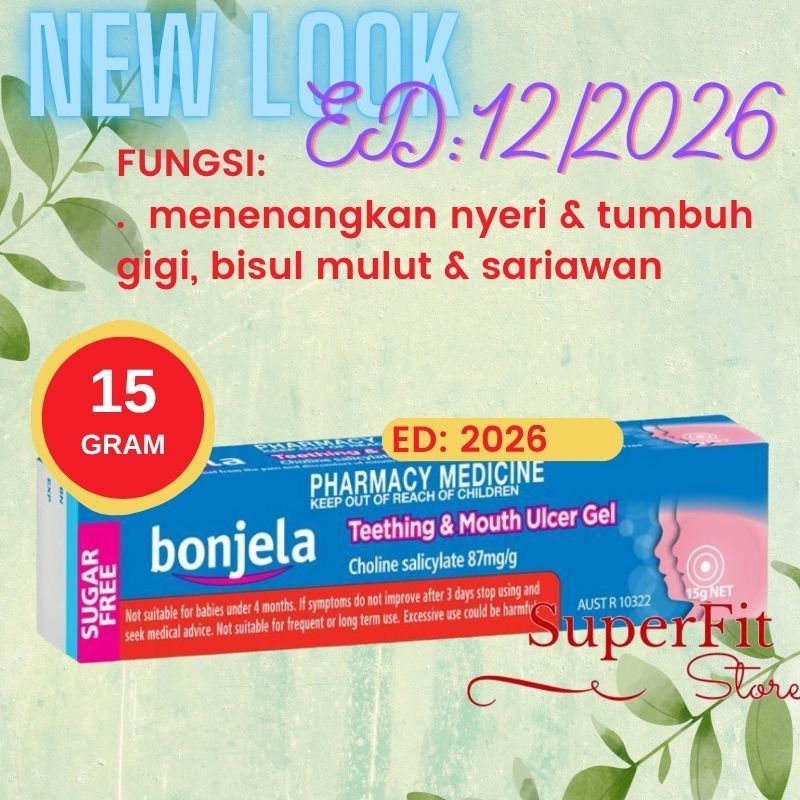 Jual Bonjela Teeting Gel 15 gram - Pertumbuhan gigi | Shopee Indonesia