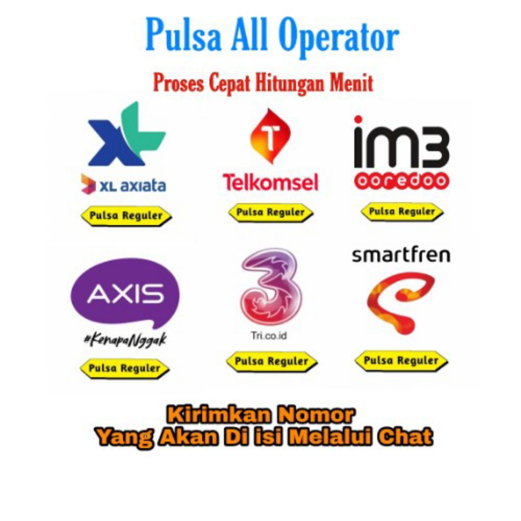 Jual Pulsa All Operator Murah | Shopee Indonesia