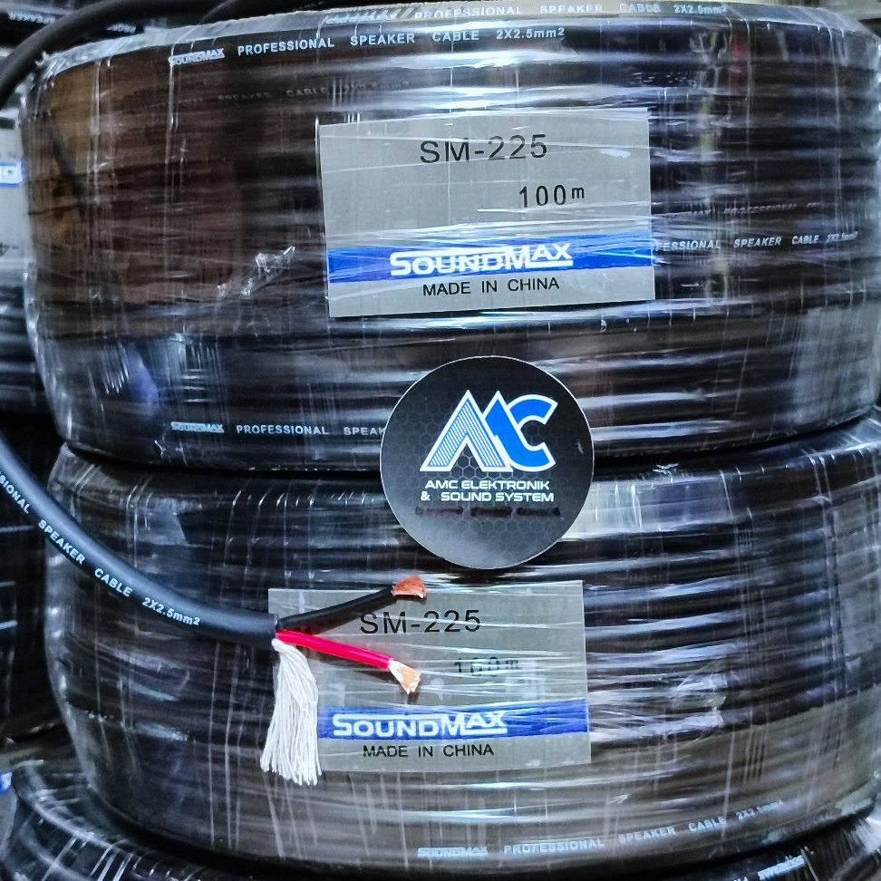 Jual Soundmax Speaker Cable SM-225 PER 10M 15M 20M 30M | Shopee Indonesia