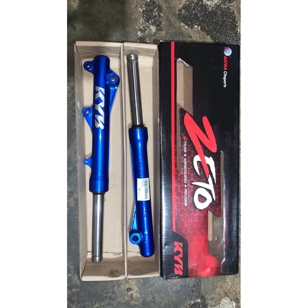 Jual SHOCK ABSORBER (DEPAN) KYB ZETO. BEAT, VARIO, SCOOPY. | Shopee ...