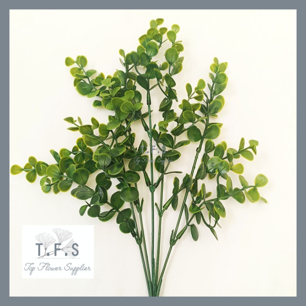 Jual Artificial Large Eucalyptus Grass Artificial Rumput Paslu Hiasan ...