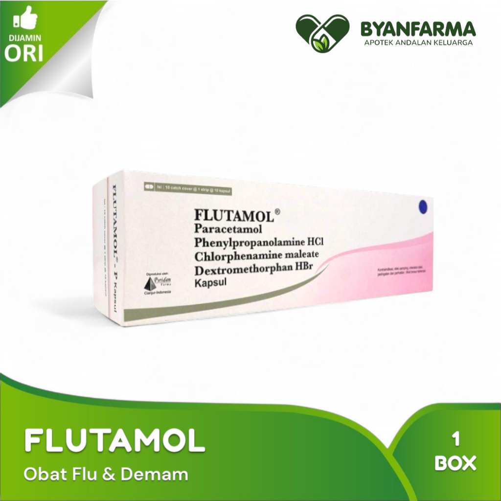 Jual Flutamol Box 100 Tablet – Obat Flu, Demam, Batuk & Pilek Dewasa ...