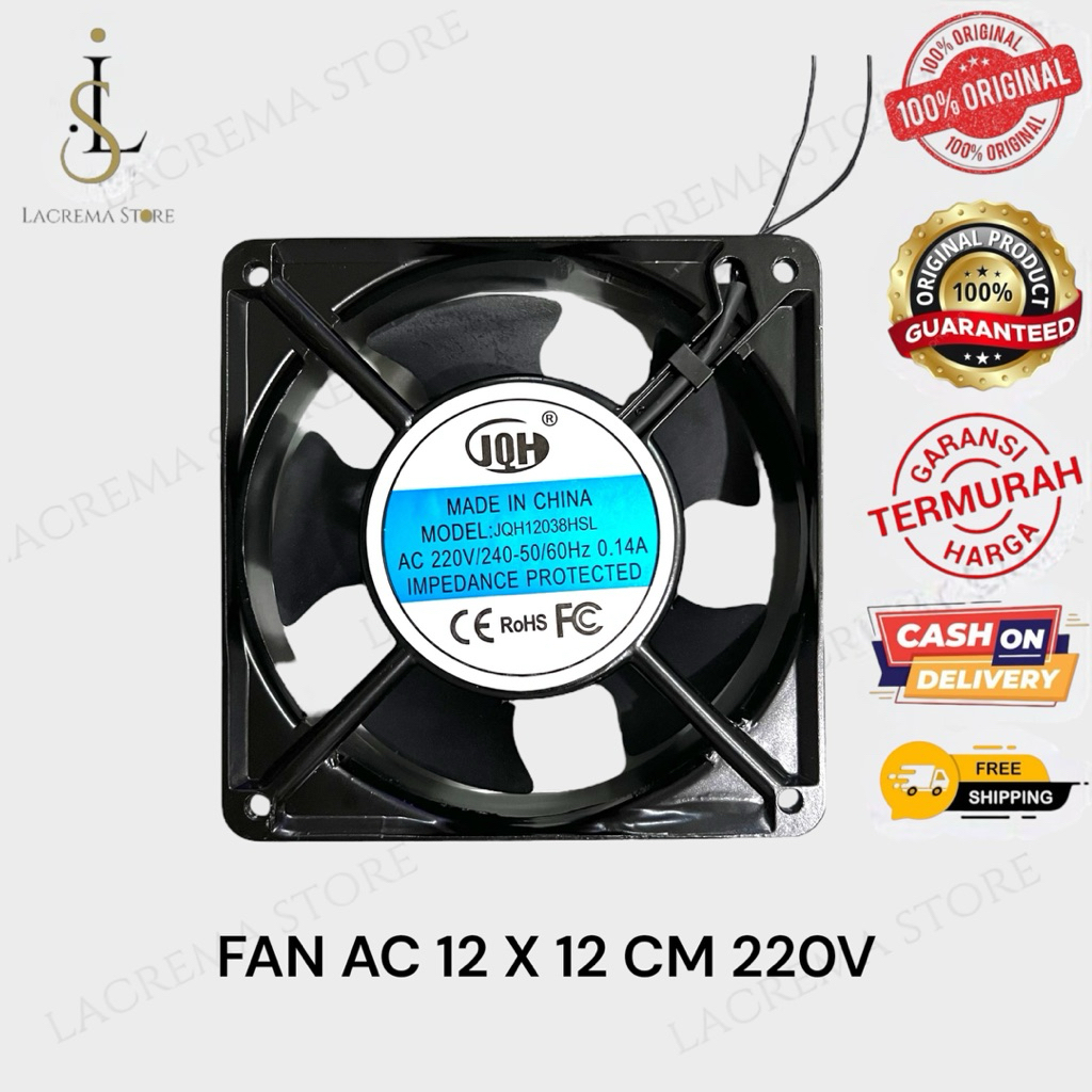Jual FAN AC - KIPAS AC 12x12 220 VOLT | Shopee Indonesia