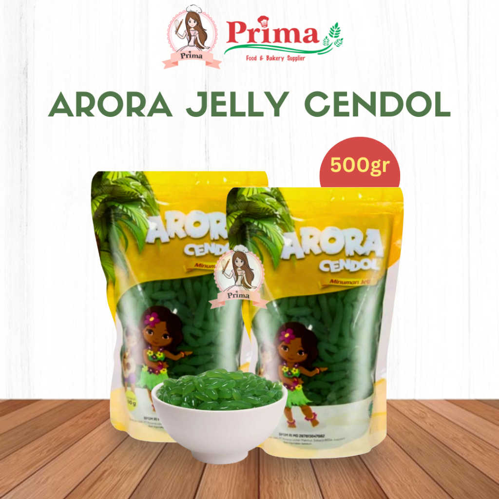 Jual jelly cendol arora/cendol instant kemasan 500gr | Shopee Indonesia