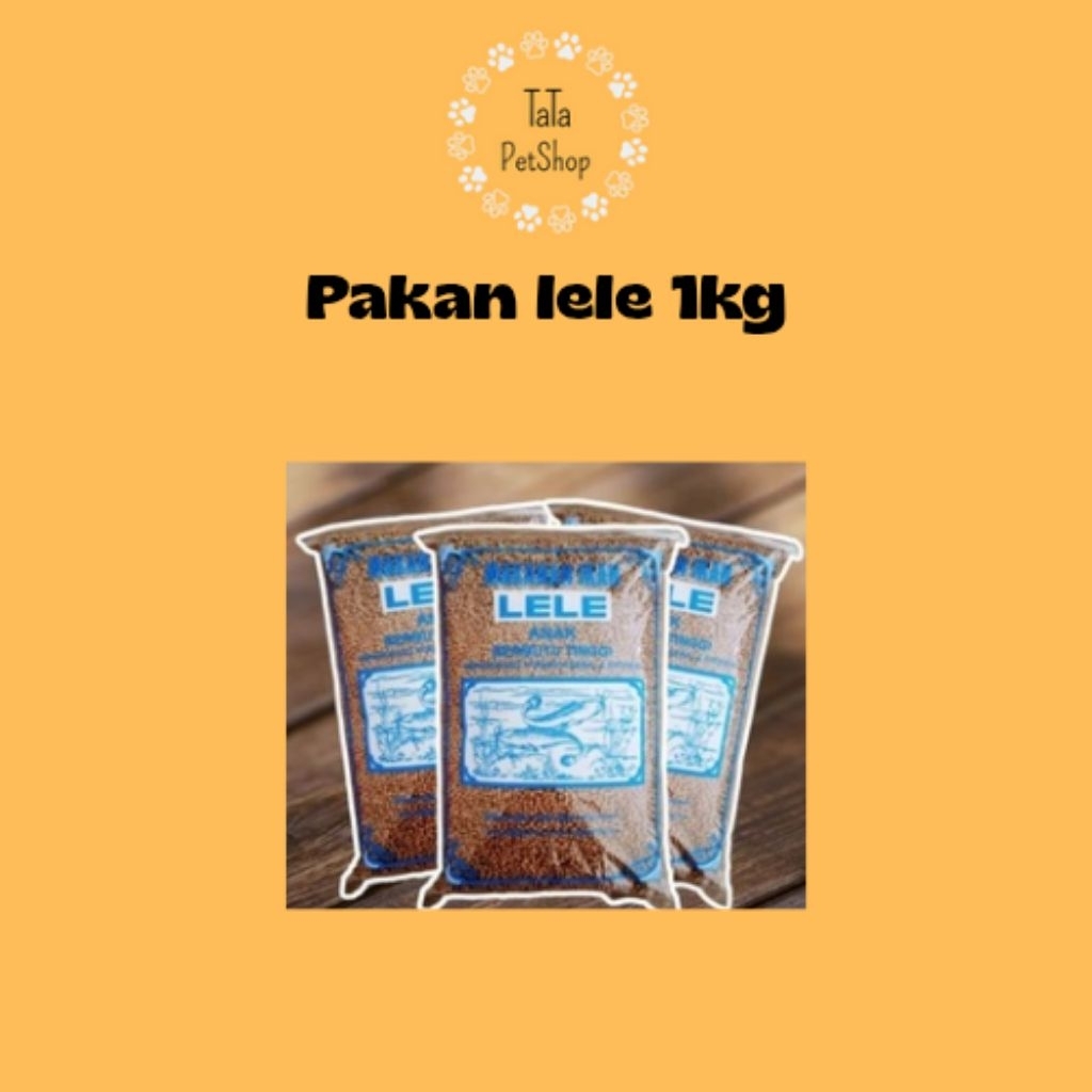 Jual Pelet ikan lele 1kg|Pakan ikan lele 1kg | Shopee Indonesia
