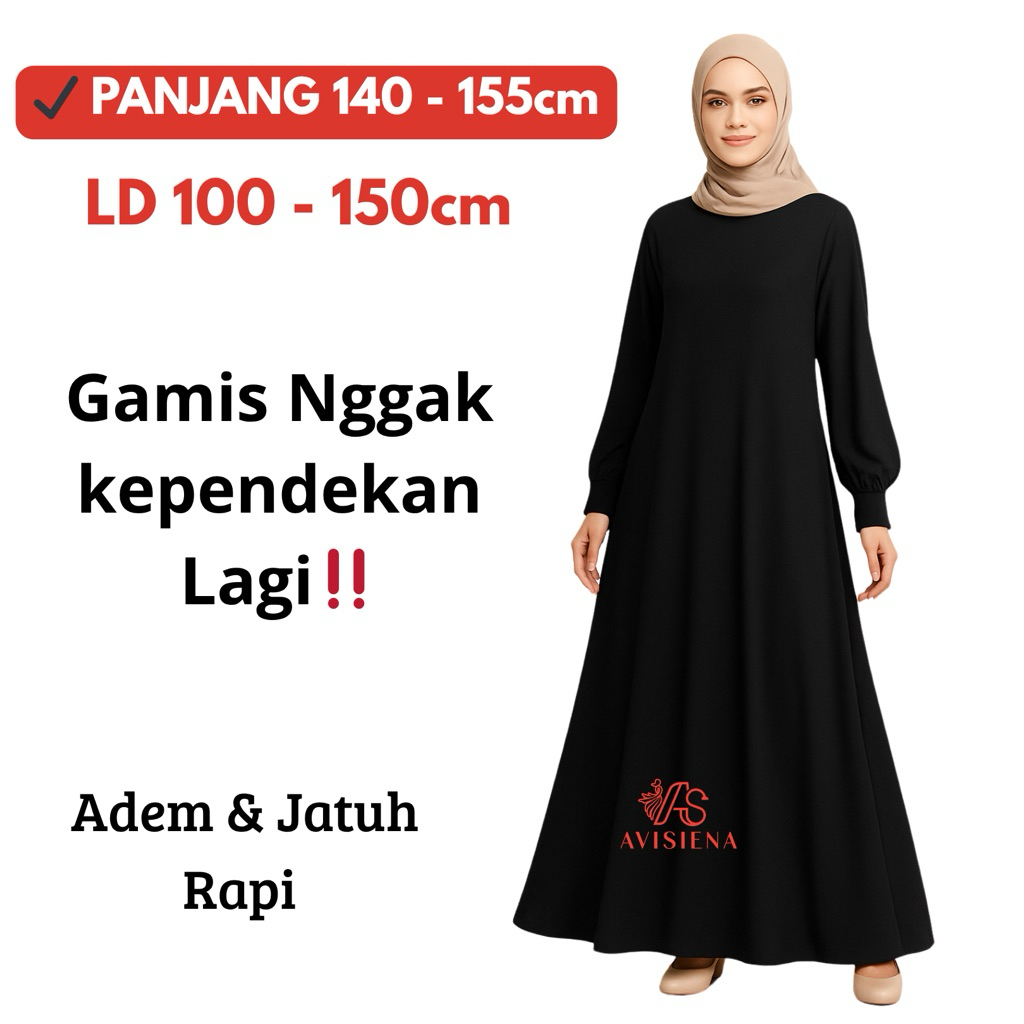 Jual AVISIENA GAMIS & INNER LENGAN PANJANG 140, 145, 150,155 Semua LD ...