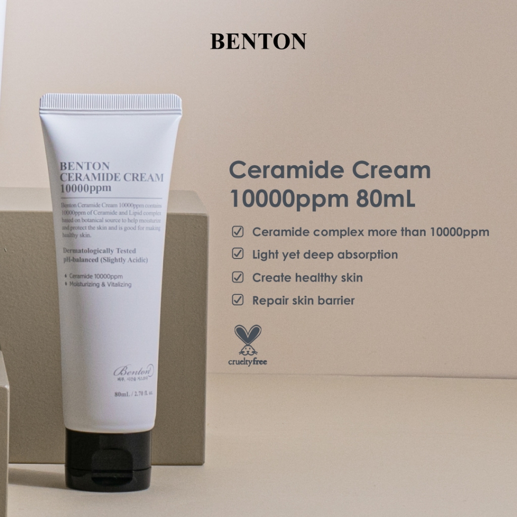 Jual BENTON Ceramide Cream 10000ppm 80ml | Shopee Indonesia