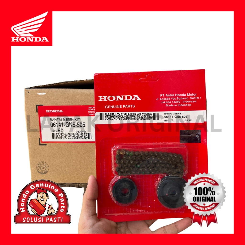 Jual (ORI) RANTAI KETENG SET GRAND, SUPRA 06141-GN5-505 AHM ORI ...