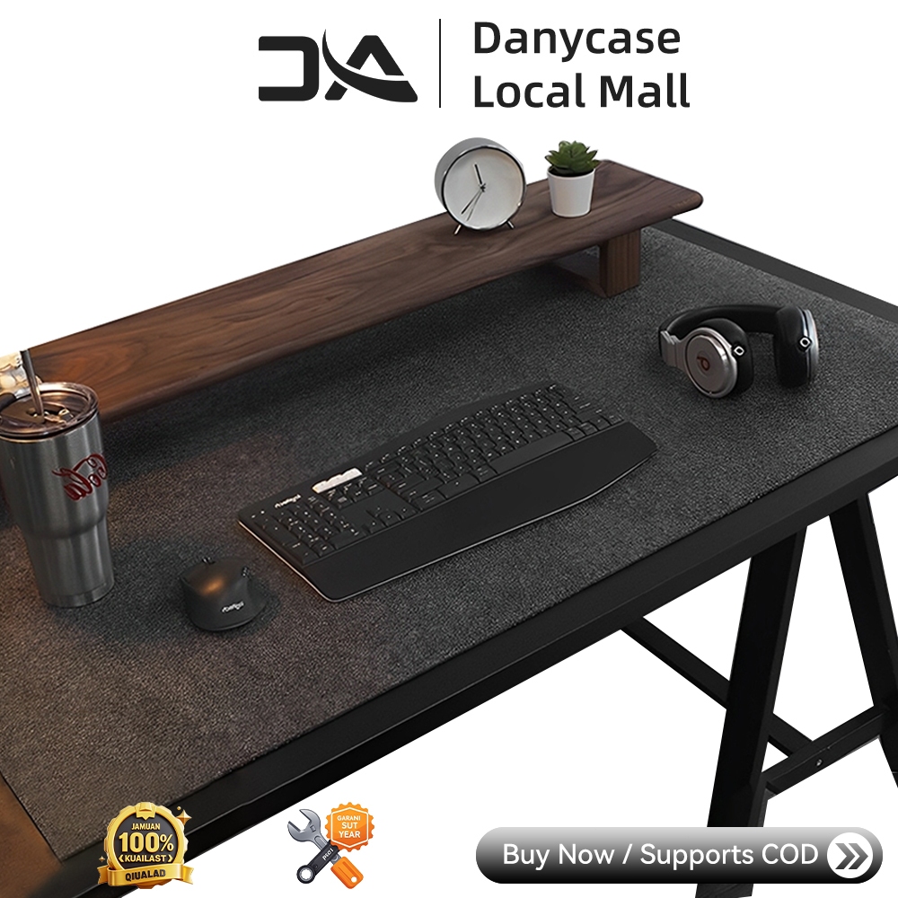 Jual DANYCASE Large Size Office Computer Desk Protector Mat Table Wool ...