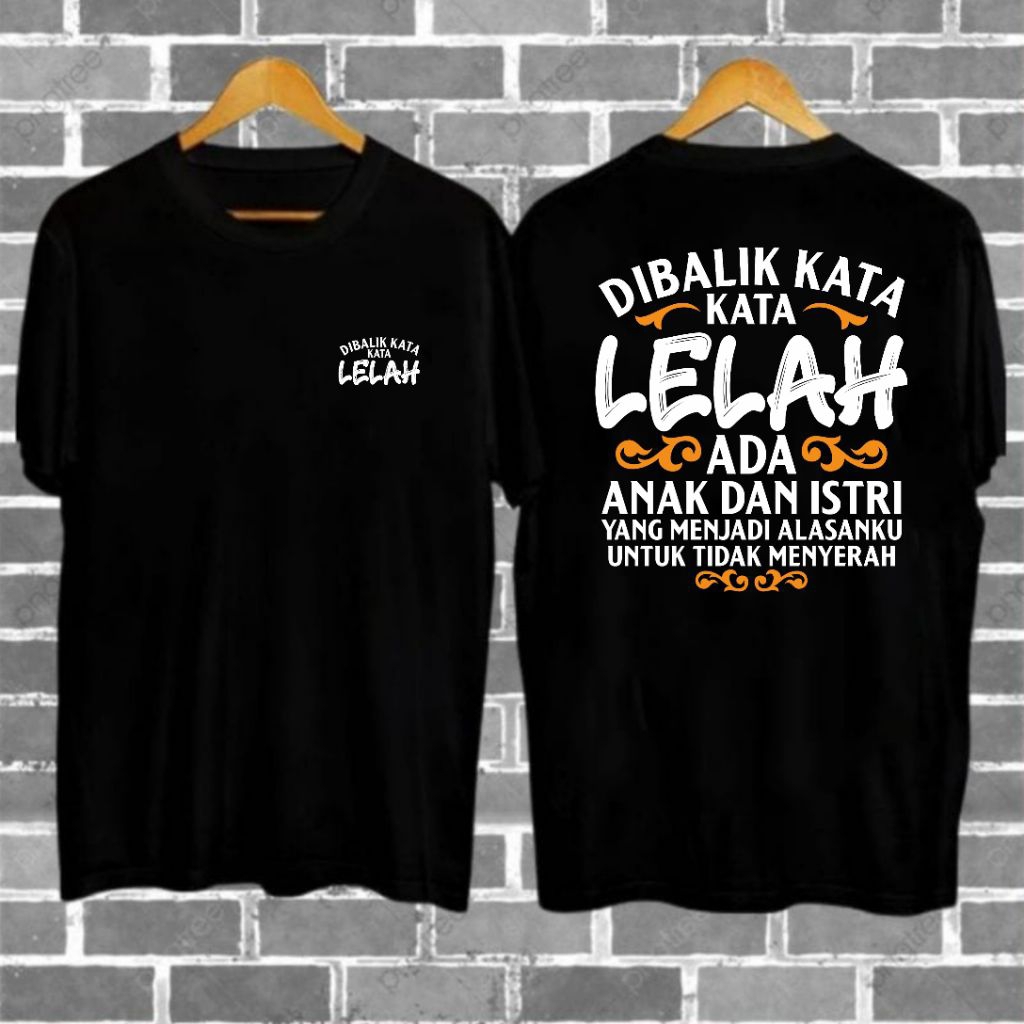 Jual Kaos Pria Tshirt Distro Size M L XL XXL Motif Kata Kata Dibalik ...