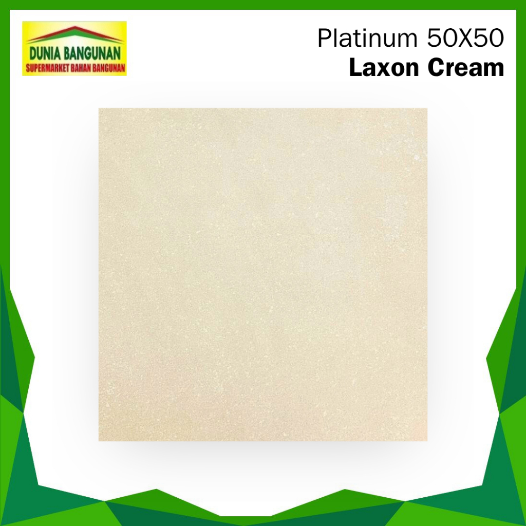 Jual Keramik 50x50 Platinum Laxon Cream Keramik Lantai Anti Slip Kamar ...