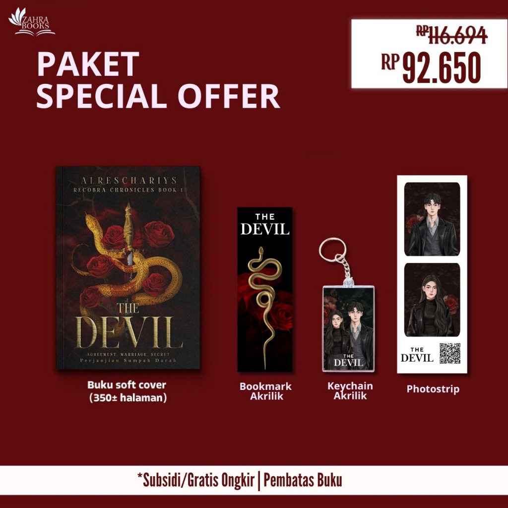 Jual NOVEL THE DEVIL by Alreschariys - Penerbit Akad | Shopee Indonesia