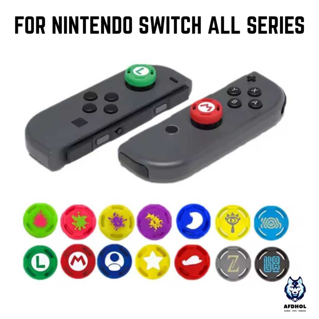 Jual THUMB GRIP ANALOG NINTENDO SWITCH OLED V2 V1 LITE KARAKTER ...