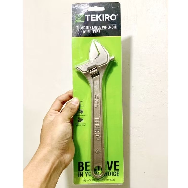 Jual Kunci inggris TEKIRO 10 Inch | Shopee Indonesia