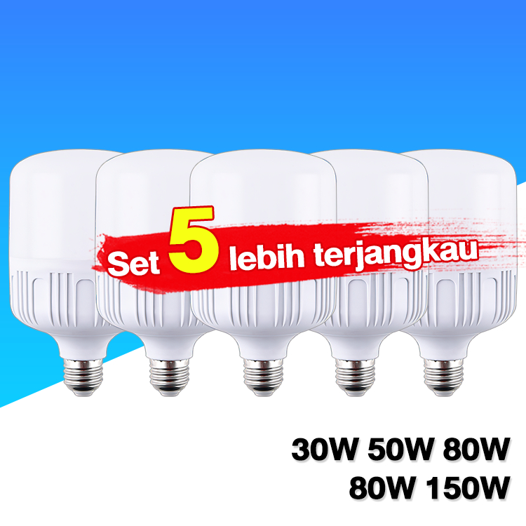 Jual Lampu LED Bulb 150W Bohlam E27 Super terang LED light bulb Tahan nyamuk dan debu | Shopee ...