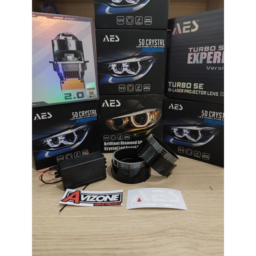 Jual shroud rgb slim frame AES original 2 inch dan 2,5 inch | Shopee ...