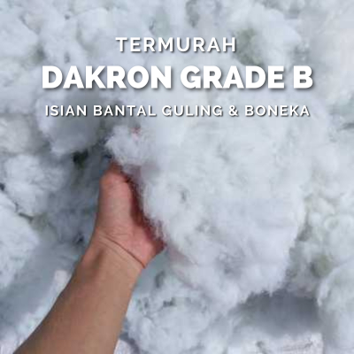 Jual 1 Kg Dakron Grade B cocok buat isian bantal Guling dan Boneka ...