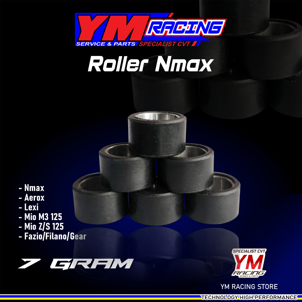 Jual ROLLER NMAX 7 GRAM 1 SET ISI 6PCS / ROLLER AEROX | ROLLER LEXI ...
