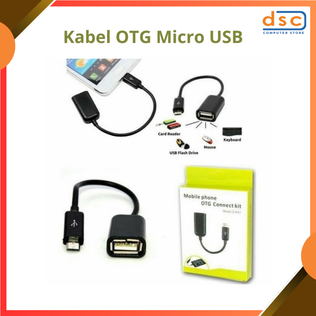 Jual Kabel otg micro atau dari USB ke hp | Shopee Indonesia