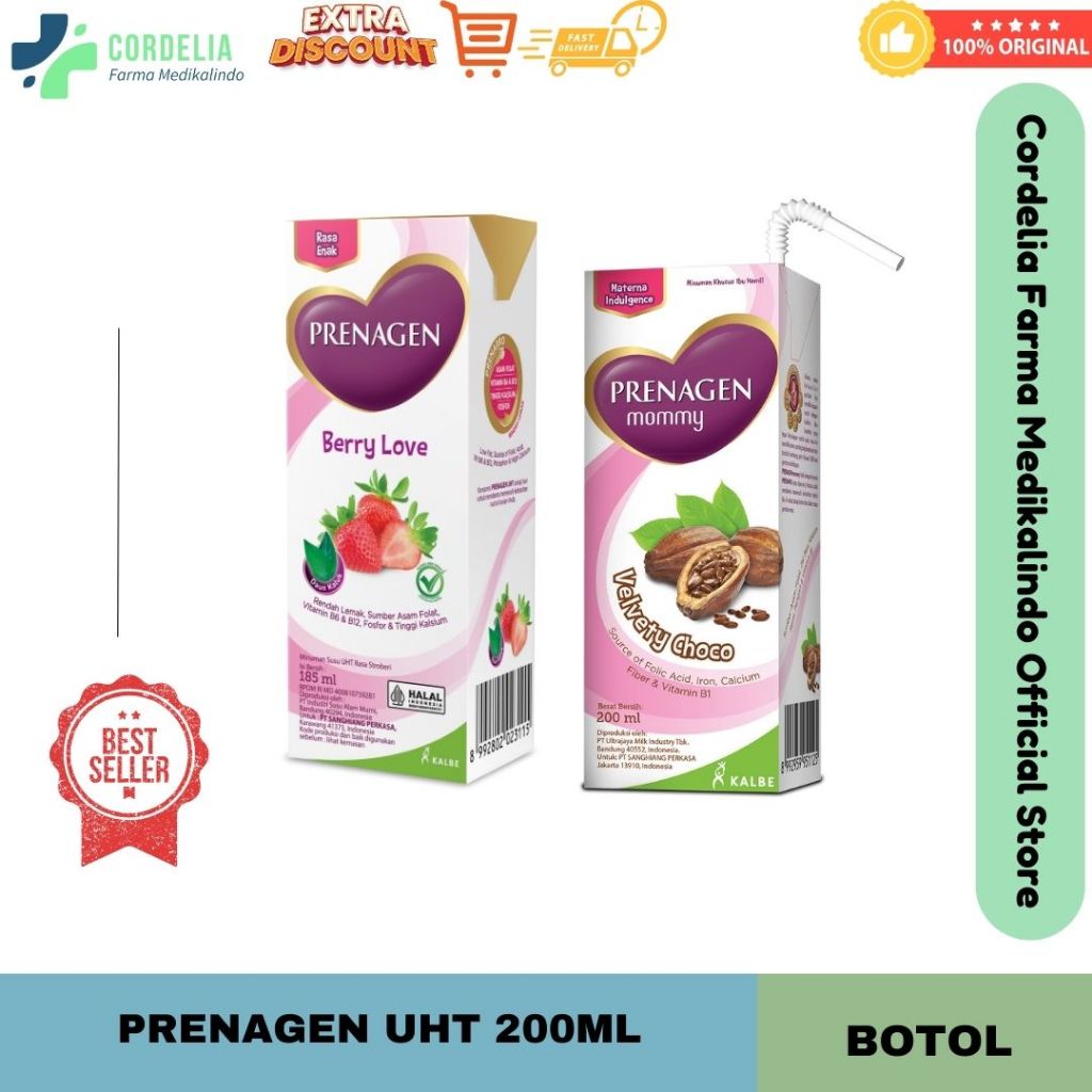 Jual PRENAGEN UHT 200ML | Shopee Indonesia