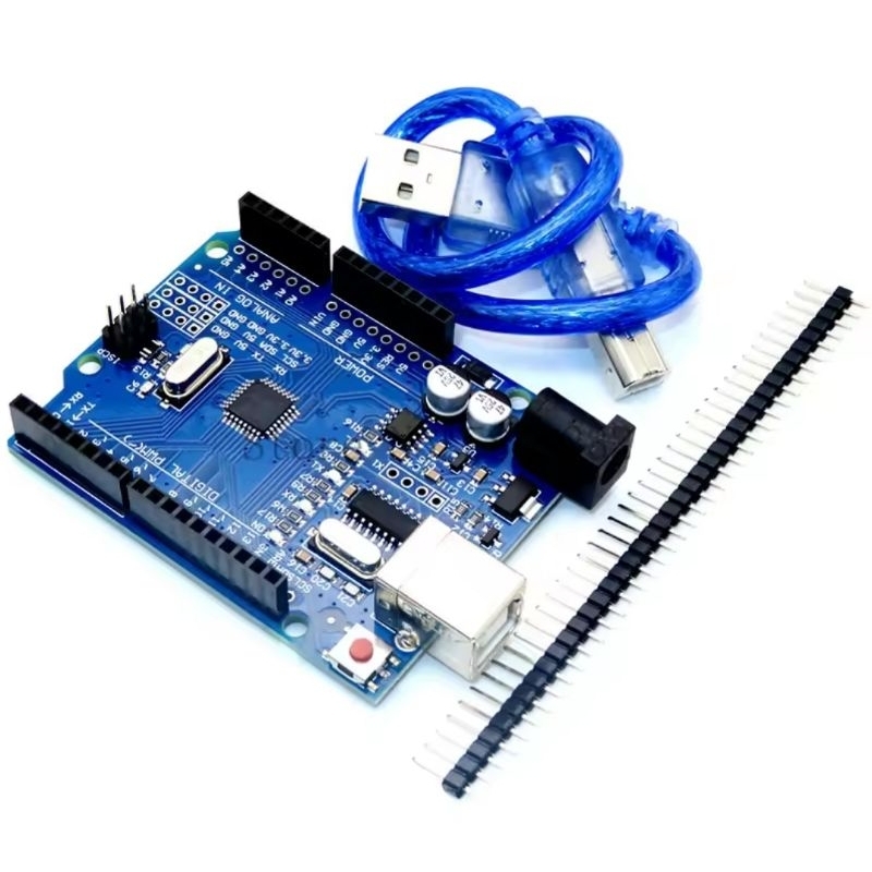 Jual Uno R3 - Arduino Uno Atmega328p CH340 dengan Kabel SMD version ...