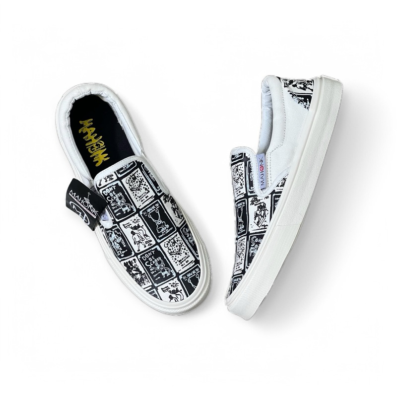 Jual SEPATU MAHONK - Sepatu Slip On SGB Motif Karakter Sepatu Brand ...