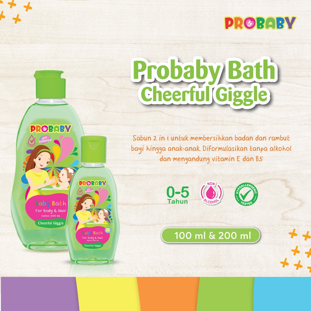 Jual Probaby Shampoo Cheerfull Giggle 200ml | Shopee Indonesia