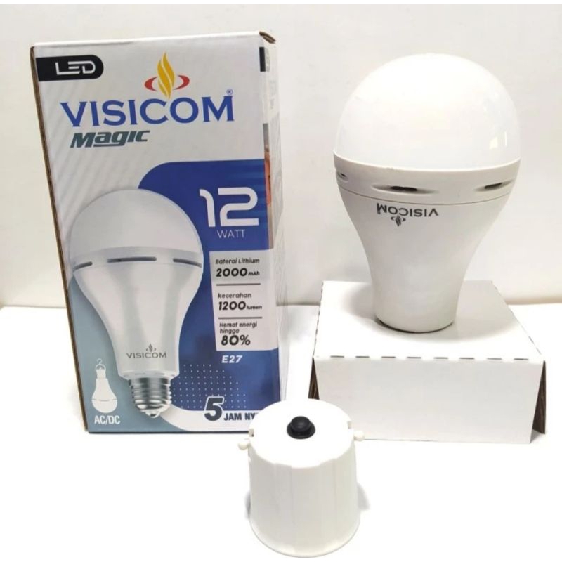 Jual Lampu Visicom Magic 12 Watt | Lampu Emergency Visicom 12 W - Lampu LED Visicom Magic 12w ...