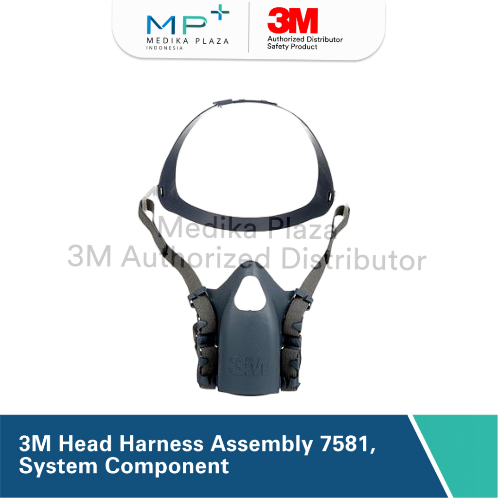 Jual 3M Head Harness Assembly 7581, System Component (Case) | Shopee ...