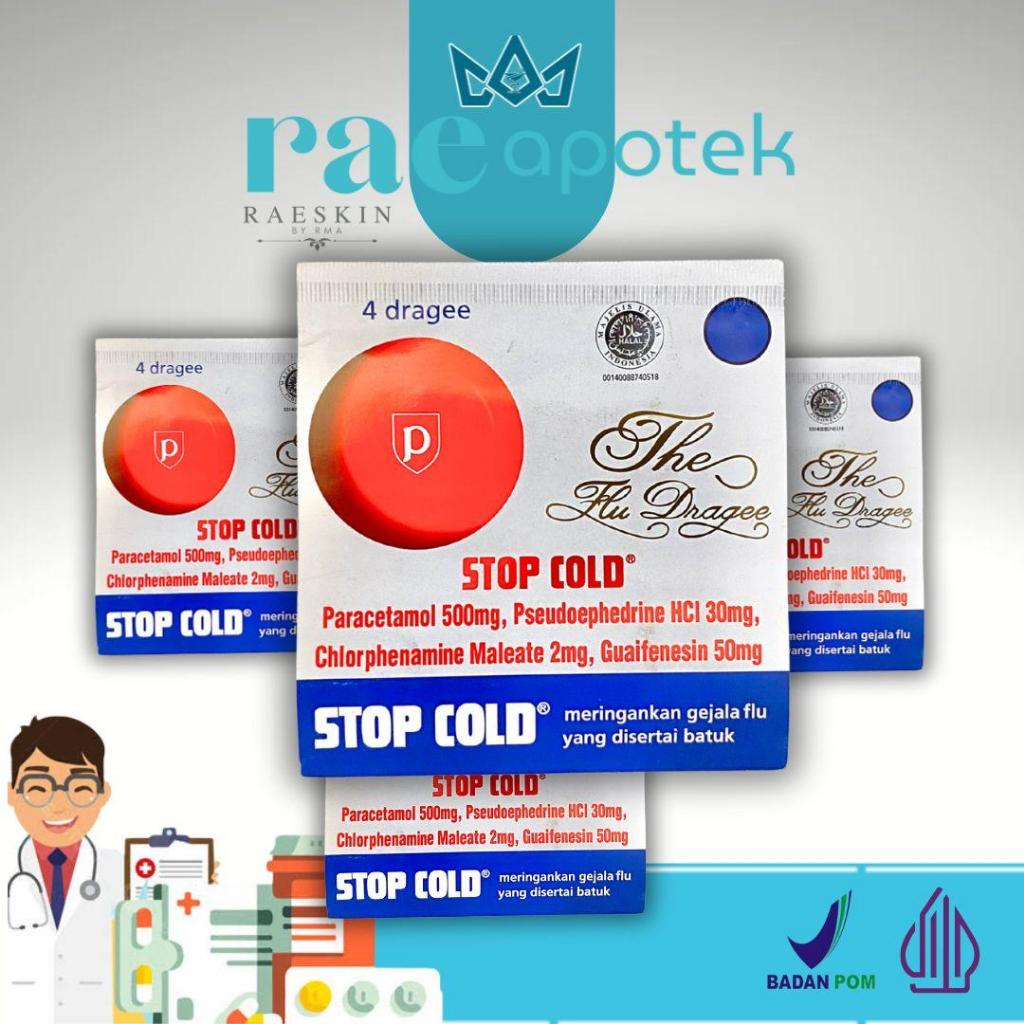 Jual Stop Cold untuk Meringankan Gejala Flu (4 Tablet) | Shopee Indonesia