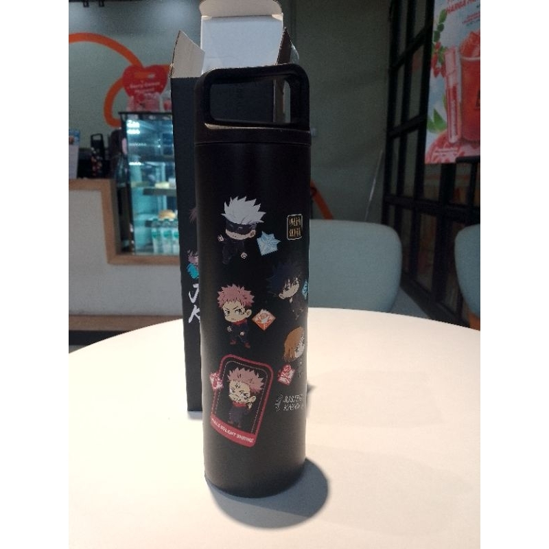 Jual Tumbler merchandise Tomoro coffee x Jujutsu Kaisen jjk new ...