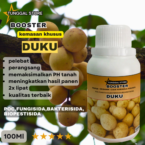 Jual POC Pupuk Organik Cair Tanaman Duku Booster Pelebat dan Perangsang Buah Duku Premium ...