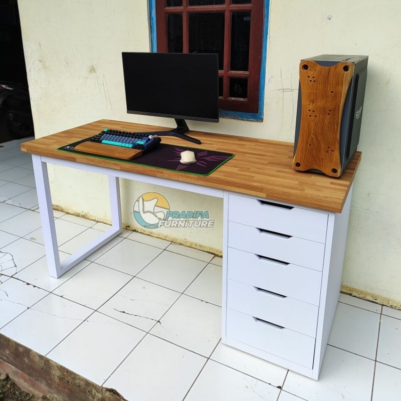 Jual Meja Komputer - Meja Pc - Desk Setup - Bisa Custom Desain Dan ...