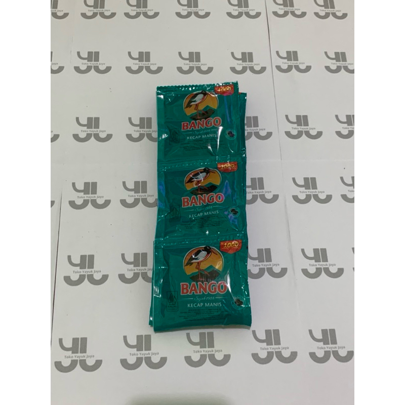 Jual kecap Bango sachet 1R/isi12pcs | Shopee Indonesia
