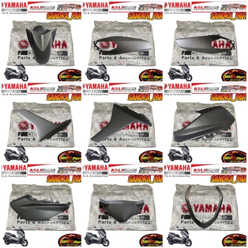 Jual COVER FULL SET BODY HALUS YAMAHA NMAX OLD GREY 2017 2019 ORIGINAL ...