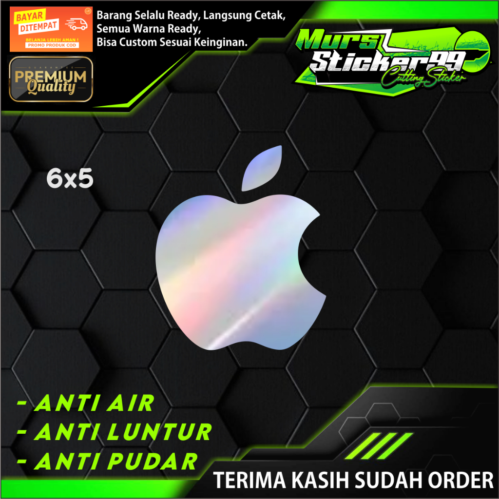 Jual LOGO APEL BRAND IPHONE Cutting Sticker | Shopee Indonesia