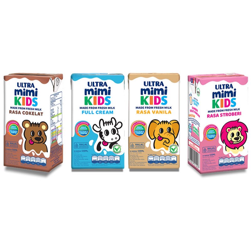 Jual ULTRA MIMI KIDS 125ML DUS ( 40 PCS ) | Shopee Indonesia